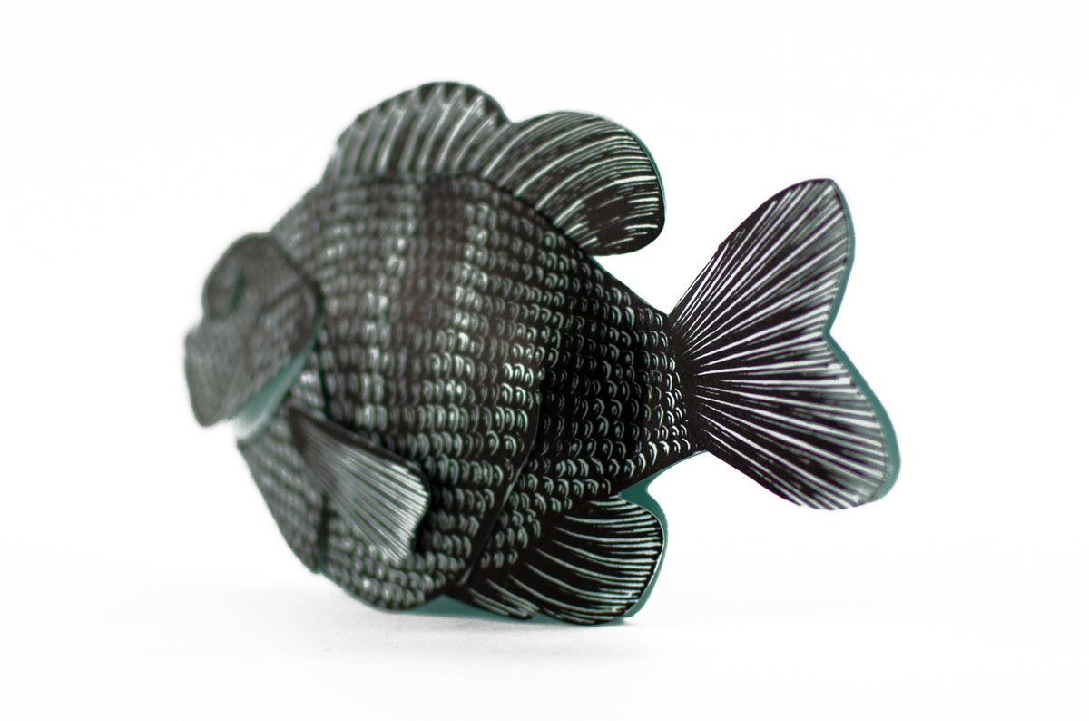 Bluegill Paper Sculpture- A DIY Kit