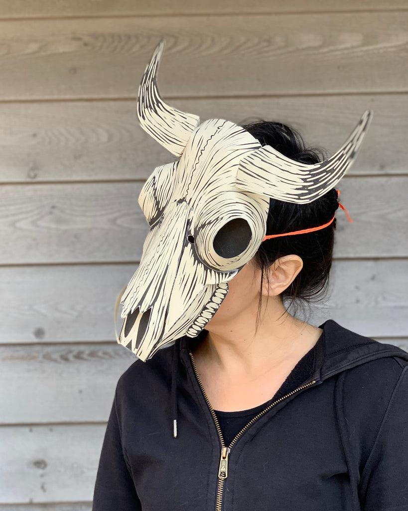 Steer Skull Mask Kit